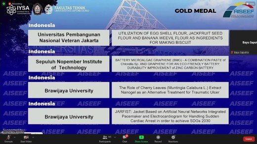 Tingkatkan Prestasi Internasional, Mahasiswa UPNVJ Raih Gold Medal pada ...